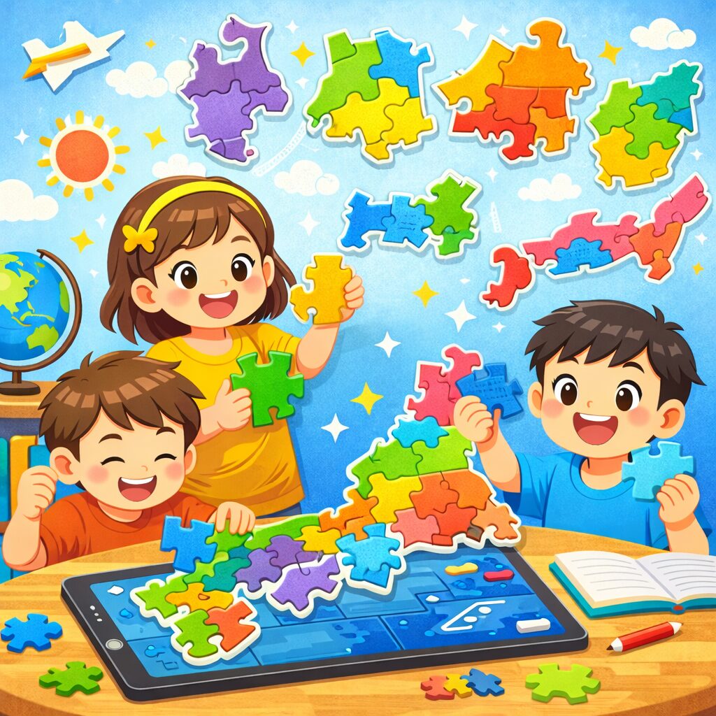 【使い方】近畿地方パズル | 簡単！ICT活用